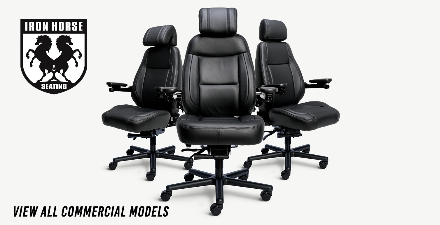 IRON HORSE Seating 510S | IH-510S.AMXGDC.3BL1 | IRON HORSE Seating