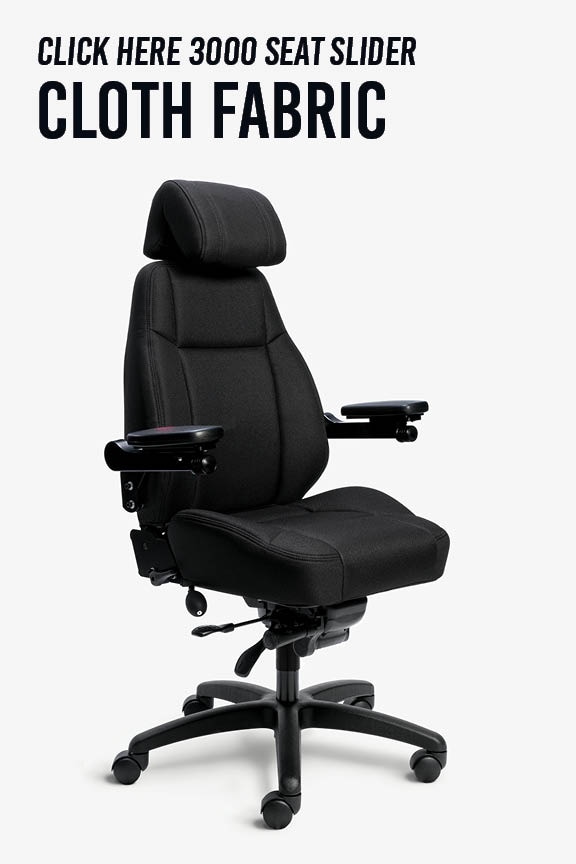 3000 Series Seat Slider Cloth | IH-340S.ACCGDA.1BL0 | IRON HORSE Seating