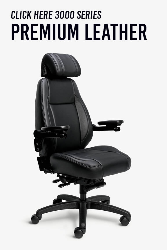 3000 Series Synthetic Leather | IH-3400.ACCGDA.2BL0 | IRON HORSE Seating