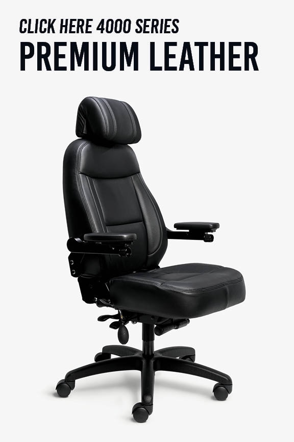 4000 Series Synthetic Leather | IH-4400.ACCGDA.2BL0 | IRON HORSE Seating